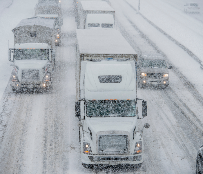 Winter weather driving tips for delivery drivers